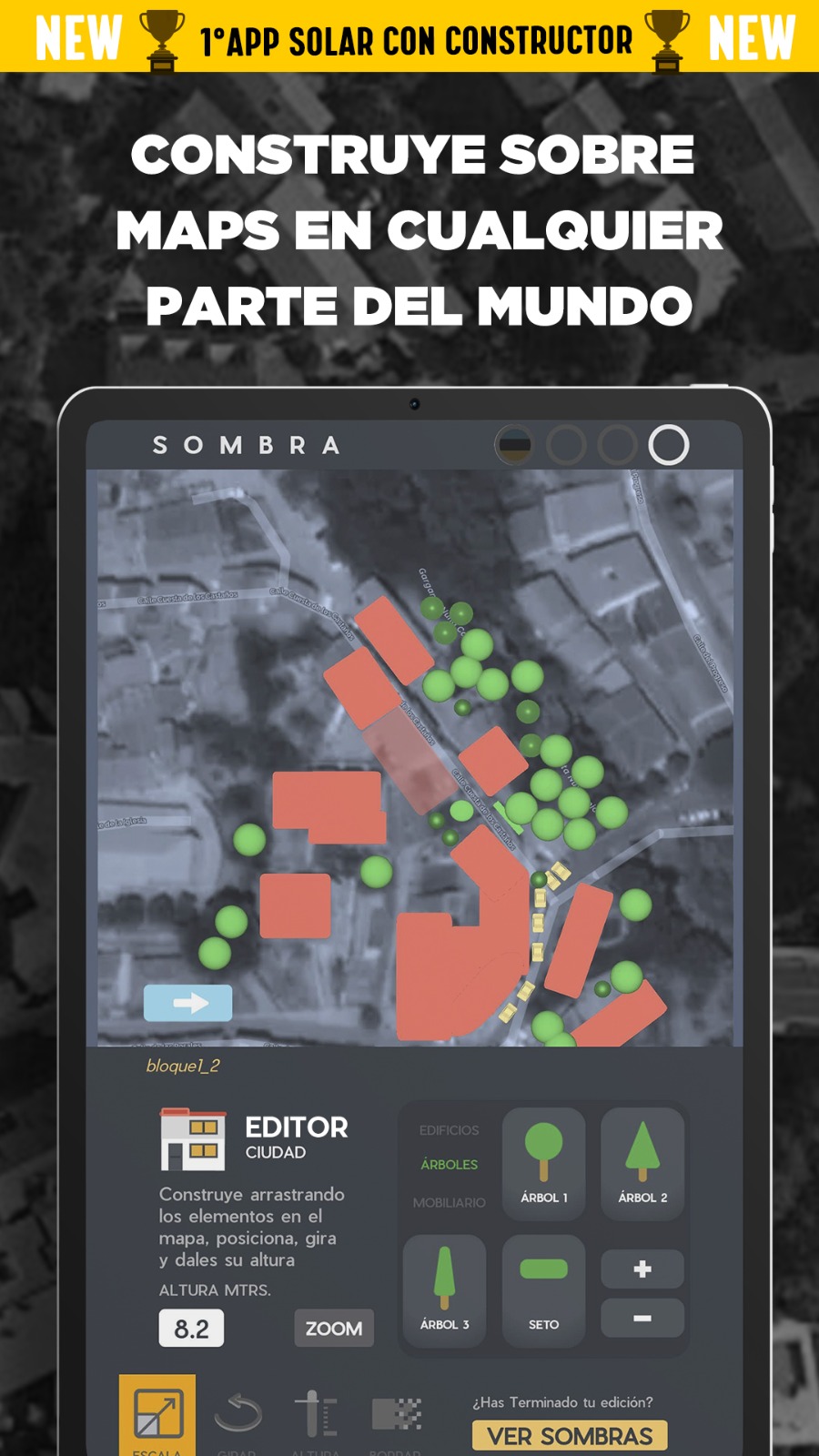 SOMBRA Simulador de sombras solares